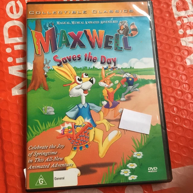 MAXWELL SAVES THE Day Kids DVD PAL R4 Surface Scratches On Media £1.22 ...