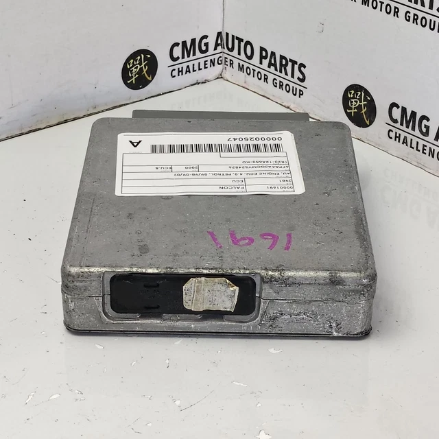 FORD FALCON ECU Au, Engine Ecu, 4.0, Petrol,1R2312A650Kd, 09/98-09/02 ...