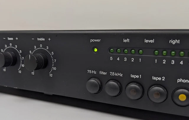 BRAUN A501 AMPLIFICATORE amplifier Vollverstärker, Dieter Rams, No ...