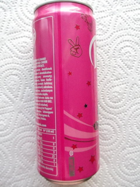 POLAND FULL DR PEPPER CHERRY 2025 LIMITED EDITION 330ml can NEW ...