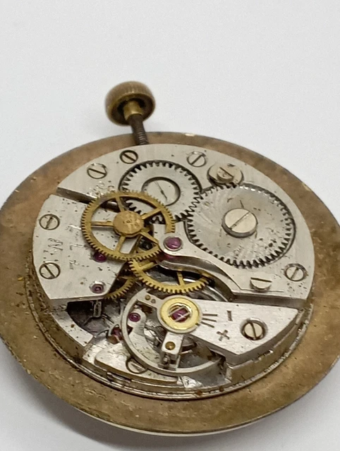 VINTAGE WATCH MOVEMENT UMF RUHLA 16 rubis Cal. UMF 2C, M2C, 29-12 ...