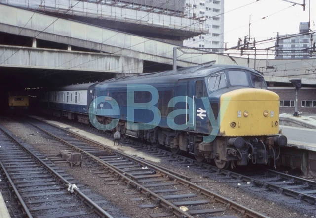 35MM RAILWAY SLIDE of Class 45 45137 @ Birmingham New Street Copyright ...