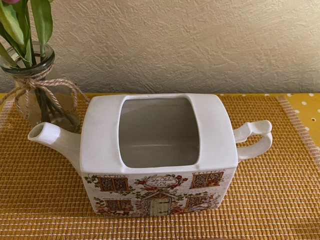 VINTAGE SADLER YE Olde Ivy Cottage China Teapot £12.00 - PicClick UK