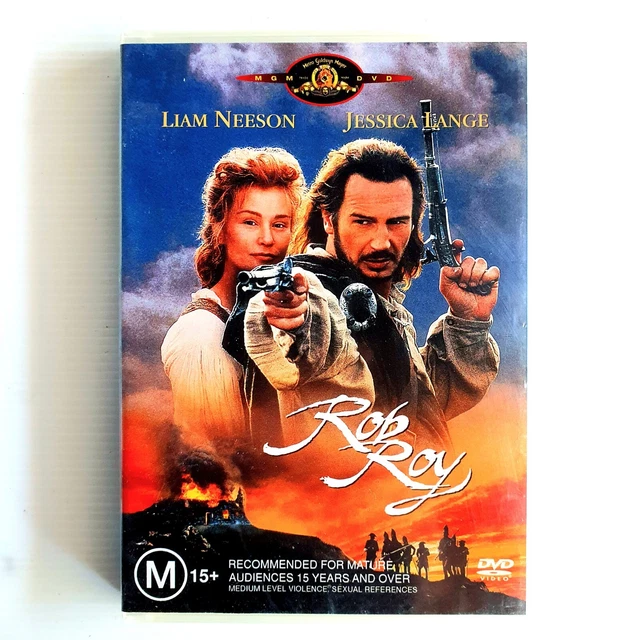 ROB ROY DVD Period Historical, Liam Neeson, Jessica Lange, Tim Roth ...