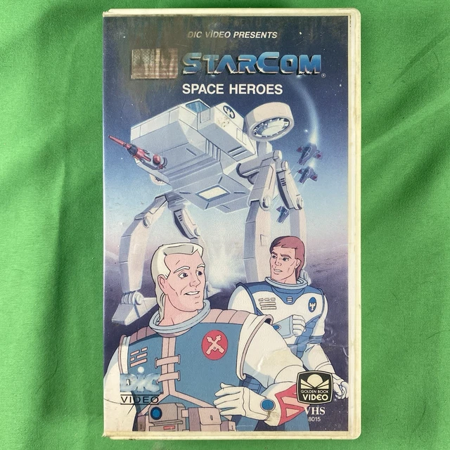 STARCOM SPACE HEROES VHS DIC 1988 Golden Book Video Coleco Blockbuster ...
