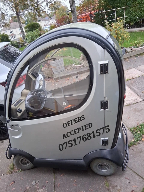 SHOPRIDER TRAVESO CABIN Car Mobility Scooter, 8 MPH, ONLY COLLECTION £ ...