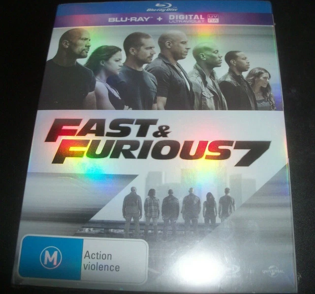 FAST & FURIOUS 7 (Vin Diesel Dwayne Johnson) (Australia Region B ...