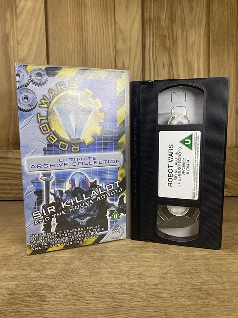 ROBOT WARS ULTIMATE Archive Collection VHS BBC Sir Killalot House 90s ...