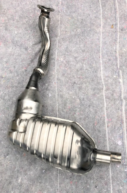 PORSCHE 987 AUSPUFF Katalysator Endtopf Schalldämpfer Cayman Boxster ...