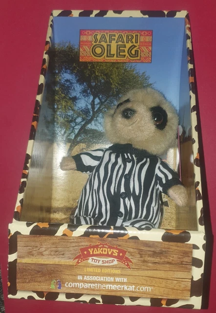 SAFARI OLEG COMPARE The Market Meerkat LIMITED EDITION With Certificate ...
