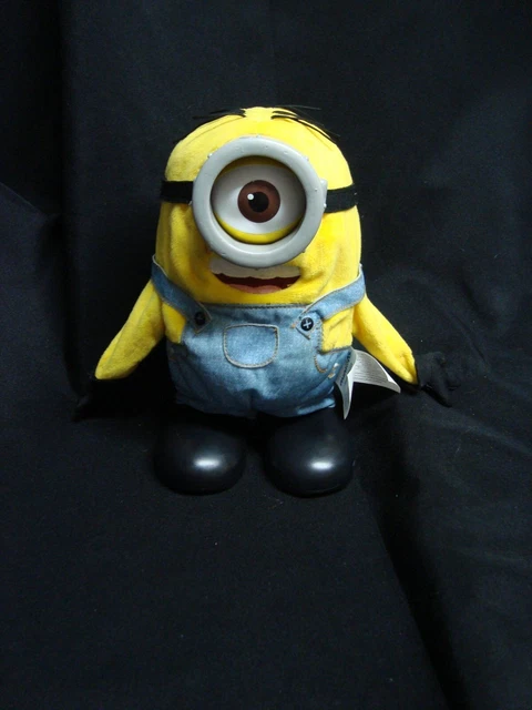 DESPICABLE ME MINIONS "Stuart" One Eye 12” Plush Stuffed Toy £12.48 ...