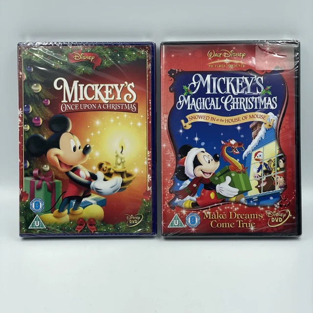MICKEYS ONCE UPON A Christmas / Mickeys Magical Christmas [DVD] 2 x ...