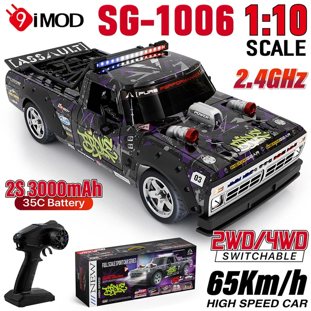 SG-1006 1:10 RC Highway Drift Car Pickup Truck Brushless High Speed Racing Car £304.99 - PicClick UK