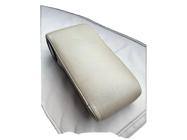 MERCEDES W124 W126 W123 Centre arm rest original leather Tan Mushroom ...