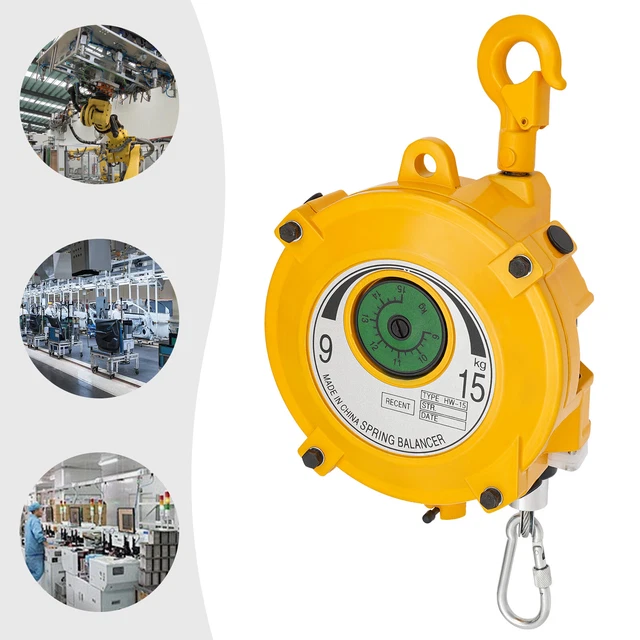 SPRING BALANCER RETRACTABLE Tool Fixture Holder 20-33 lbs hanging ...