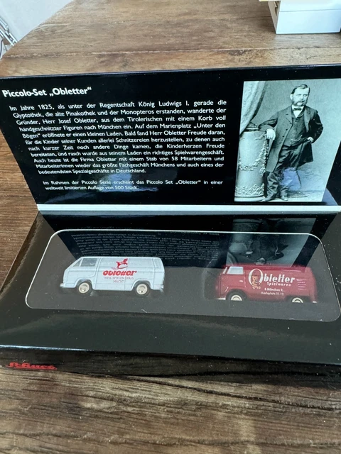 COFFRET SCHUCO PICCOLO "Obletter" Vw Combi T1 Et T3 Serie Limitee 500 ...