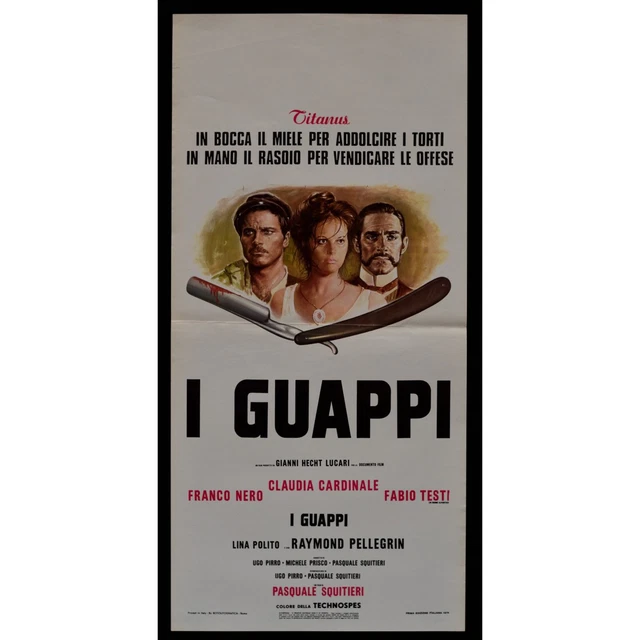AFFICHE I GUAPPI Claudia Cardinale Fabio Testi Franco Nero B81 EUR 33 ...