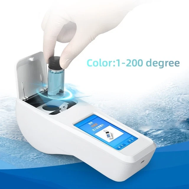 HANDHELD WATER COLORIMETER Water Quality Analyzer Tester with Range 1 ...