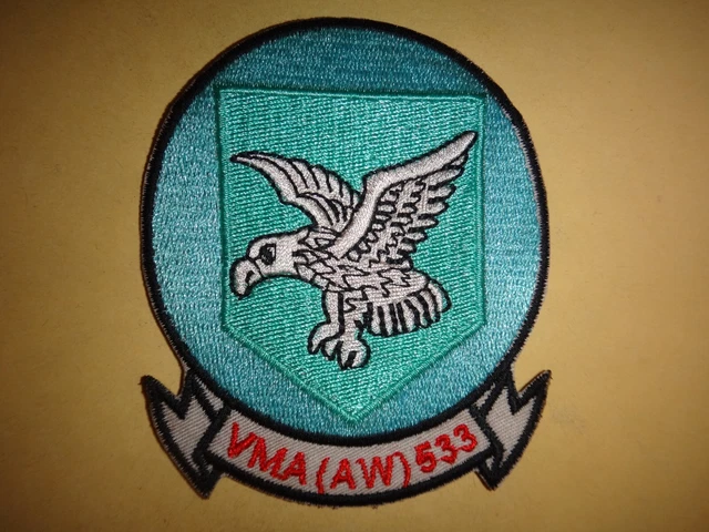 VIETNAM WAR USMC Marine All-Weather Attack Squadron VMA(AW)-533 Patch £ ...