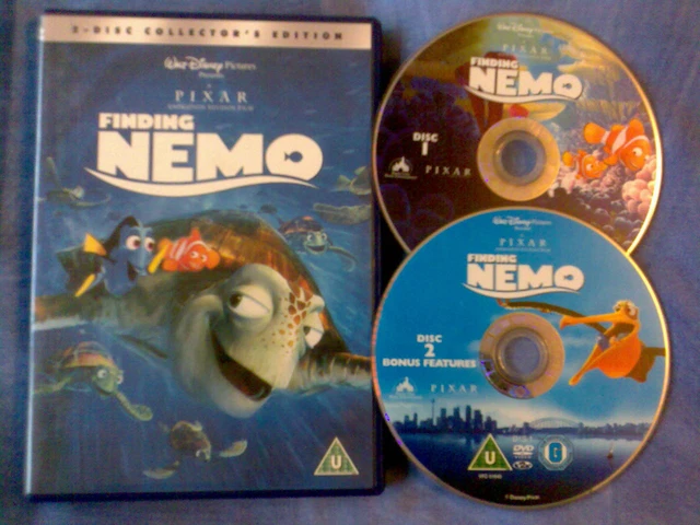 FINDING NEMO (2-DISC Collector's Edition DVD set of Walt Disney PIXAR ...