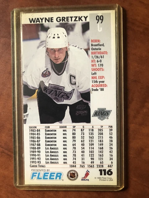 WAYNE GRETZKY - 1993-94 Fleer Power Play #116 - Base Card $5.00 - PicClick CA