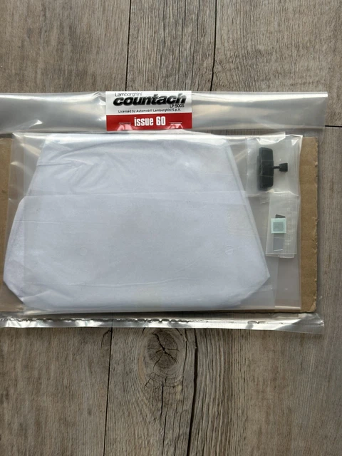 1/8 DEAGOSTINI BUILD YOUR OWN LAMBORGHINI COUNTACH LP500S 60 Windscreen ...