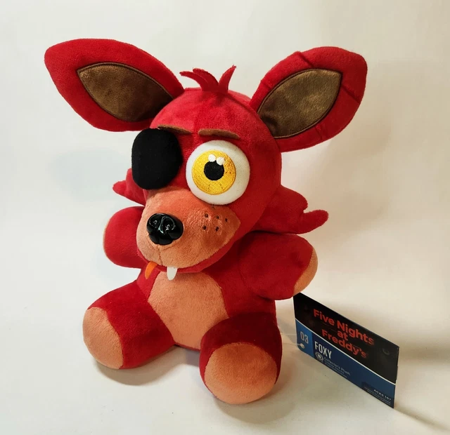 NEW SANSHEE FNAF Five Nights at Freddy's Foxy Plush & Collector's Card ...