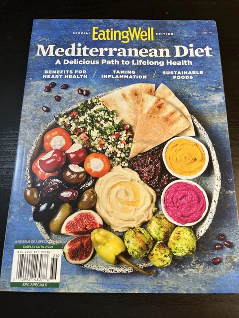 EATING WELL SPECIAL Edition February 2024 Magazine Mediterranean Diet Delicious £3.96 - PicClick UK