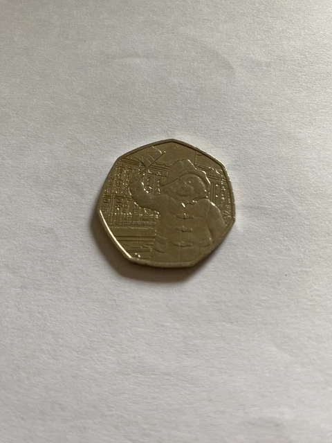 RARE FULL SET Of 4x Paddington Bear 50 Pence Pieces 50p. Highly ...
