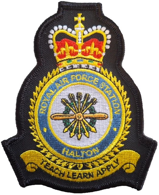 RAF HALTON ROYAL Air Force Station Embroidered Patch Badge - EXCLUSIVE ...