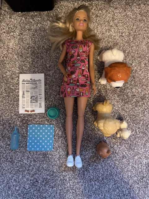 BARBIE DOGGY DAYCARE Doll & Playset with Accessories Excellent ...