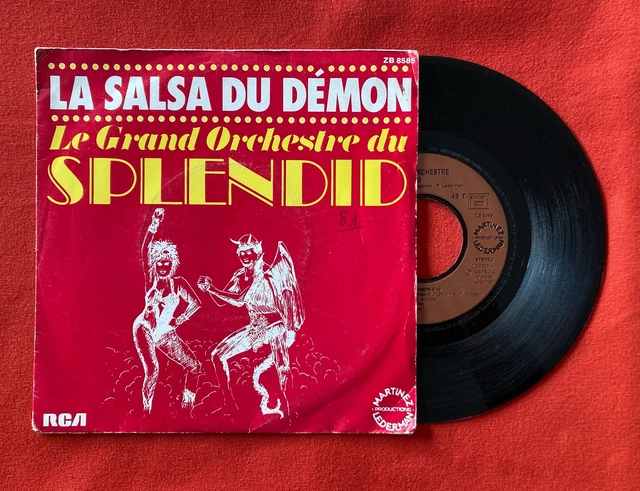 LE GRAND ORCHESTRE Splendid Salsa Demon Tapin Métro Zb8585 Vg+ Vinyle ...