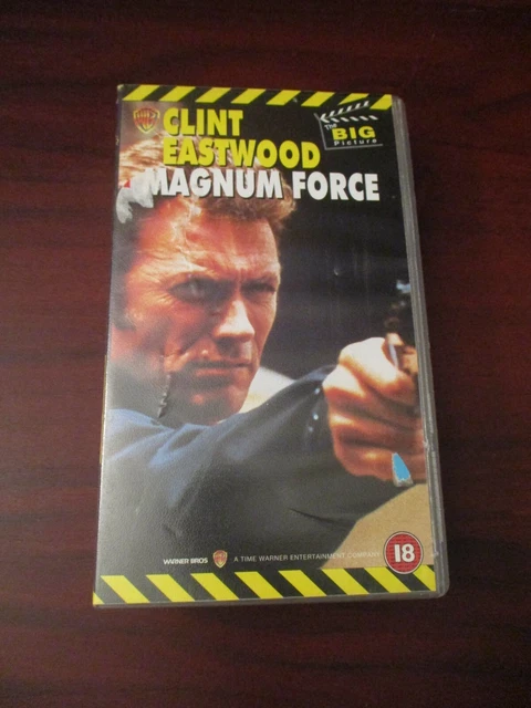 MAGNUM FORCE CLINT Eastwood VHS Video Tape (NEW) EUR 5,91 - PicClick IT