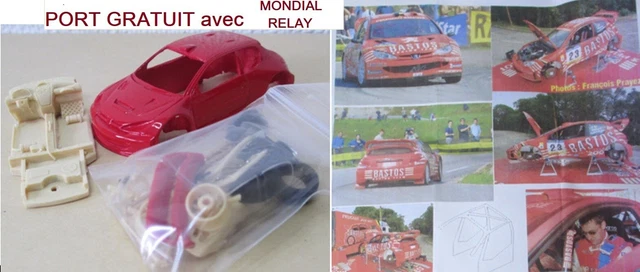 PEUGEOT 206 T16 Wrc « Bastos » 24H D’ypres 1985 Kit A Monter Cb Com Tip ...