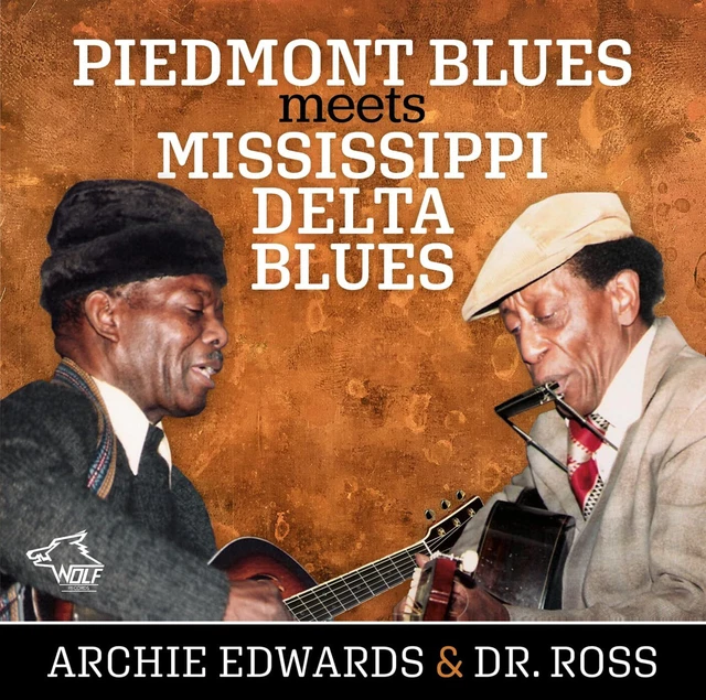 ARCHIE EDWARDS/DR ROSS Piedmont Blues meets Mississippi Delta Blues (CD ...