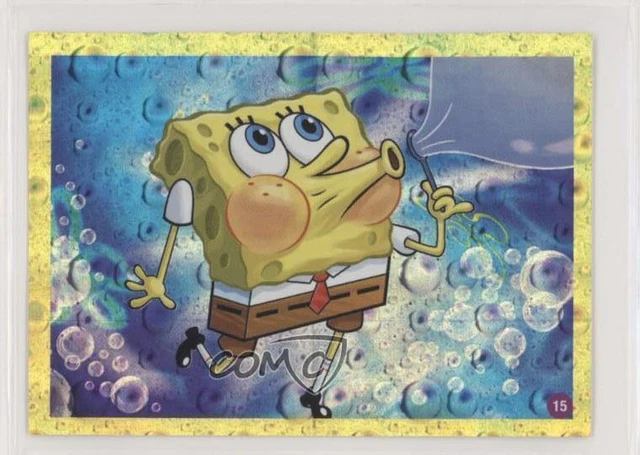 2020 TOPPS SPONGEBOB Squarepants Stickers Spongebob Squarepants #15 ...