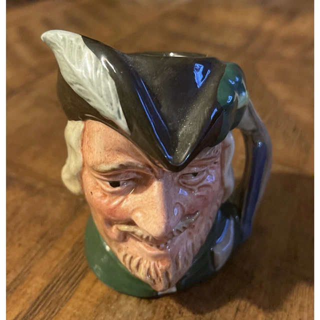 RARE ROYAL DOULTON "Robin Hood" Character Toby Jug D6541 (Small) £43.82 ...