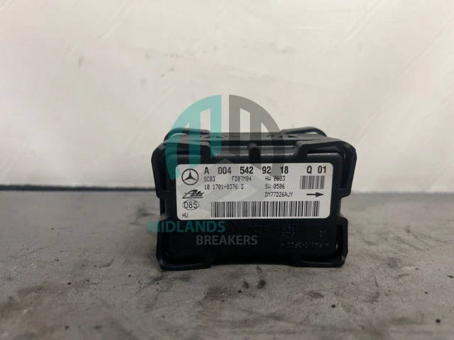 MERCEDES-BENZ CLK200 W209 Yaw Sensor rotary rate sensor A0045429218 £30 ...