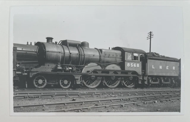 LNER RAILWAY / Locomotive Photograph - 8568 -E1434 £3.50 - PicClick UK