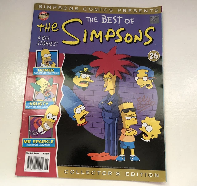 THE SIMPSONS COMIC Book / The Best Of The Simpsons / #26 2006 EUR 6,99 ...