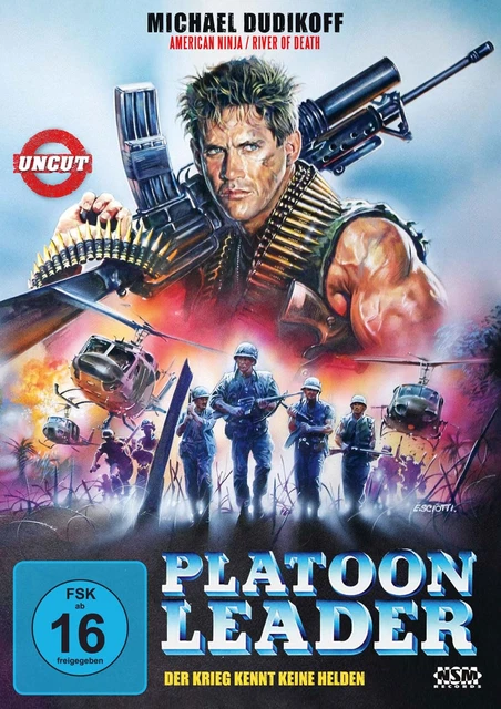 PLATOON LEADER (UNCUT) (DVD) Michael Dudikoff Jesse Dabson Aaron Norris ...