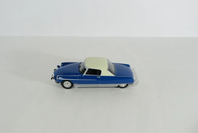 CITROEN DS 21 Coupe Le Dandy Model Car 1967 Blue 1:43 Scale Norev ...