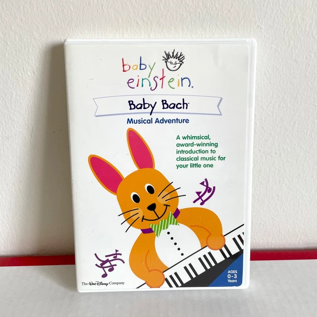 BABY EINSTEIN BABY Bach DVD Musical Adventure Disney Video DVD, 2002 $7 ...