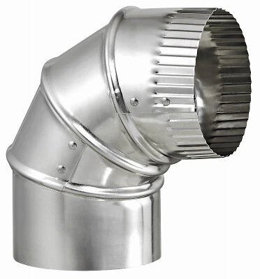 ALUMINUM HVAC DUCT Pipe Elbow, Adjustable, 3-In. 2300 EUR 14,44 ...