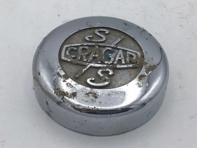 VINTAGE CRAGAR S/S Center Cap Wheel Hub Cap Cover Chrome SS Q1 $34.79 ...