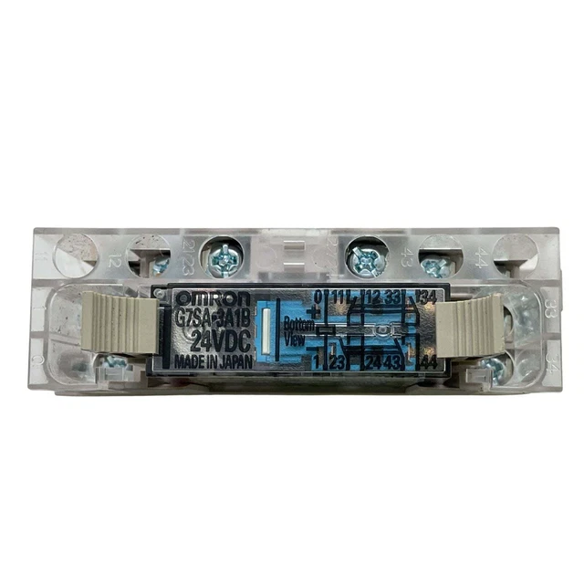 OMRON RELAY SOCKET 10-Pin DIN Rail 24VDC for use with G7SA Series P7SA ...