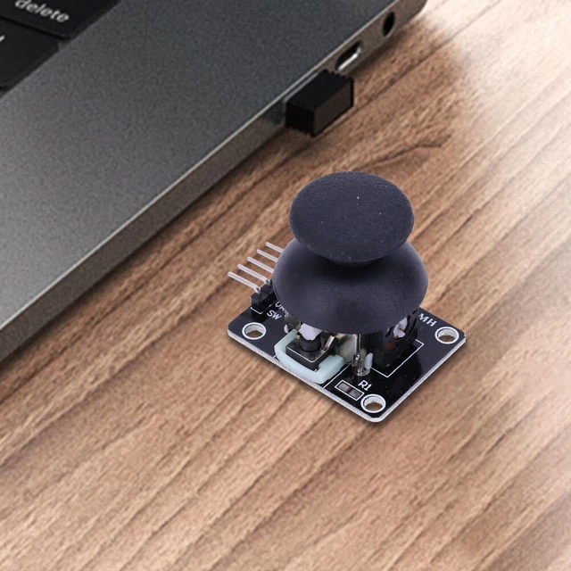 DUAL-AXIS JOYSTICK FOR PS2 5V Game Control Rod Sensor 2.54mm Pin Game ...