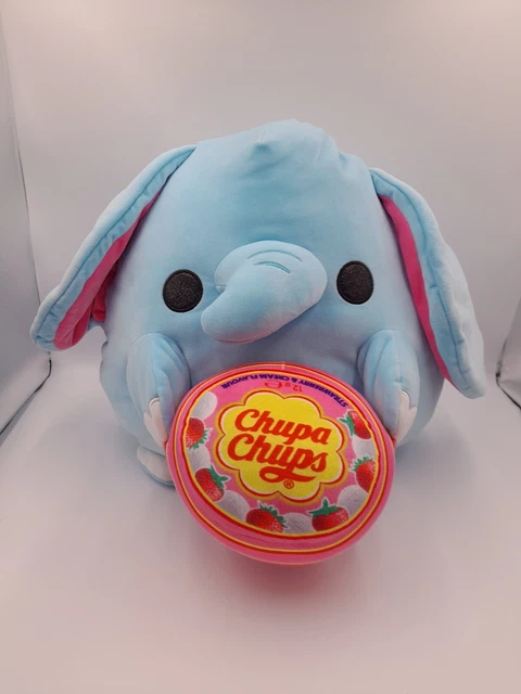 SNACKLES SUPER SIZED 35cm Snackle Chupa Chups Blue Elephant by ZURU ...