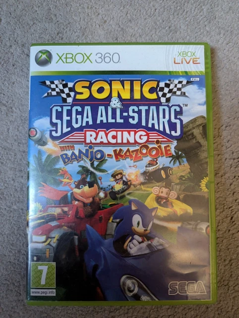 SONIC & SEGA All-Stars Racing (Microsoft Xbox 360, 2011) PAL, In Box £5 ...