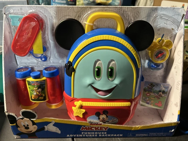 DISNEY JUNIOR MICKEY Mouse Funhouse Adventures Backpack - Kids School ...